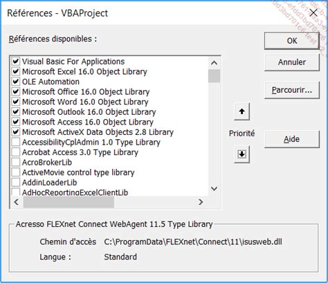 Vba Excel Versions 2021 Et Microsoft 365 Communication Avec Les Applications Office