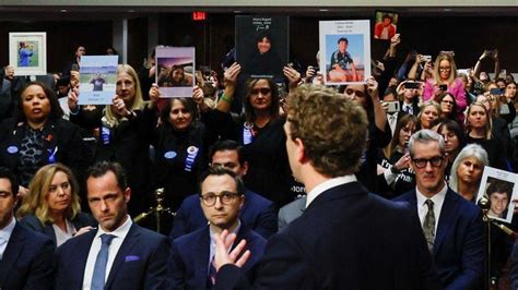 Mark Zuckerberg Se Disculpa Ante Las Familias De Niños Que Han Sufrido
