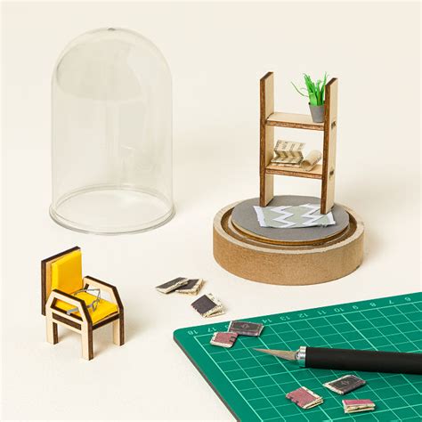 Uncommon Goods Mini Desktop Scenes Paper Diy Kit Diy