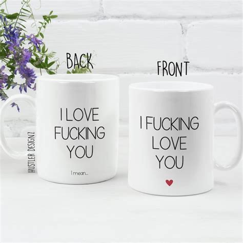 I Love You Mug Etsy