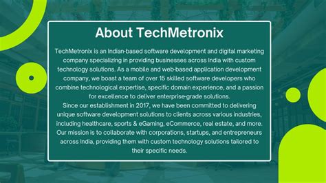 Ppt Techmetronix Best Software Development Company In Gurgaon Powerpoint Presentation Id