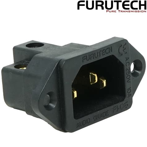 Fi 06 G Furutech Fi 06 Pure Copper Gold Plated Iec Inlet Socket