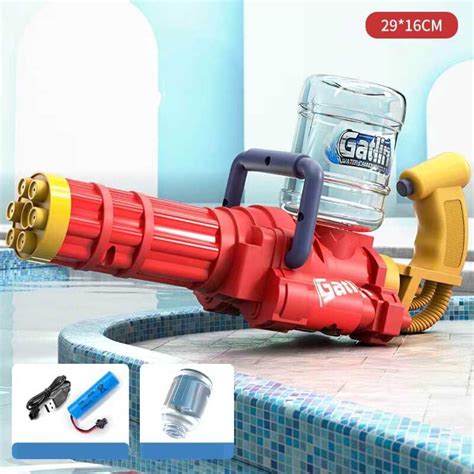High Pressure Large Capacity Electric Gatling Water Splash Squirt Gun