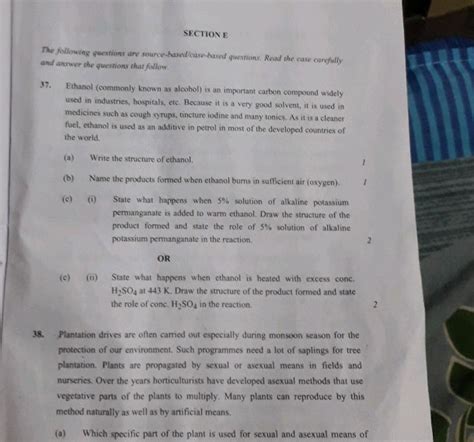 SECTION E The Following Questions Ane Source StudyX