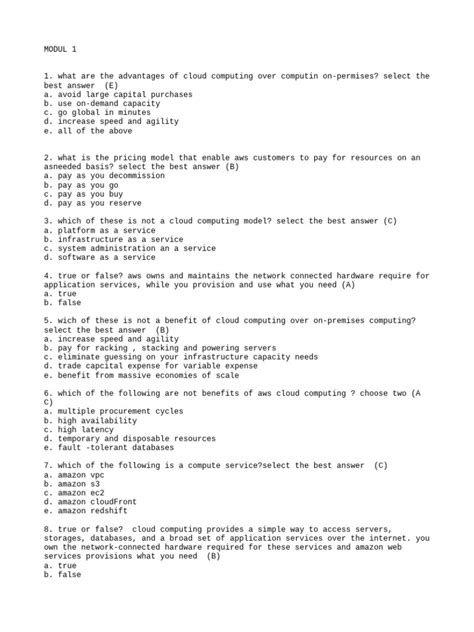 Cloud Foundations Pdf Cloud Computing Amazon Web Services