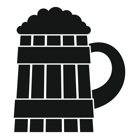 Pint Kvass Icon Simple Style 14553325 Vector Art At Vecteezy