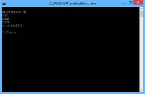 Windows Batch File On Hebrew Folders Stack Overflow