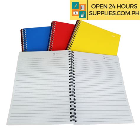 Notebook 1st Double Spiral Notebook 80leaves Assorted Color