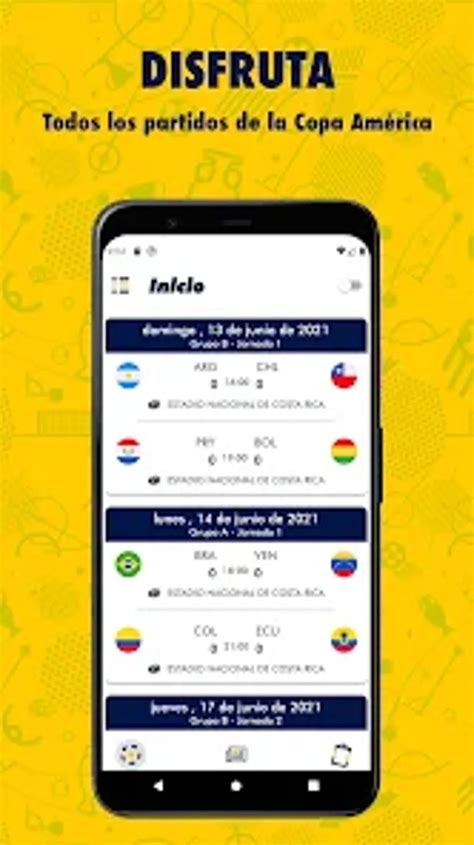 Copa América 2021 Brasil Para Android Descargar