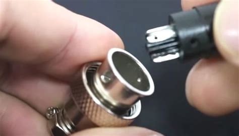 How To Assemble A Circular Connector
