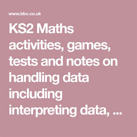 How To Find The Mean Median Mode And Range Bbc Bitesize Andy Madisons 7th Grade Math Worksheets
