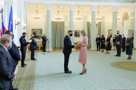 Nominacje sędziowskie wręczone Aktualności Nominacje Oficjalna strona Prezydenta