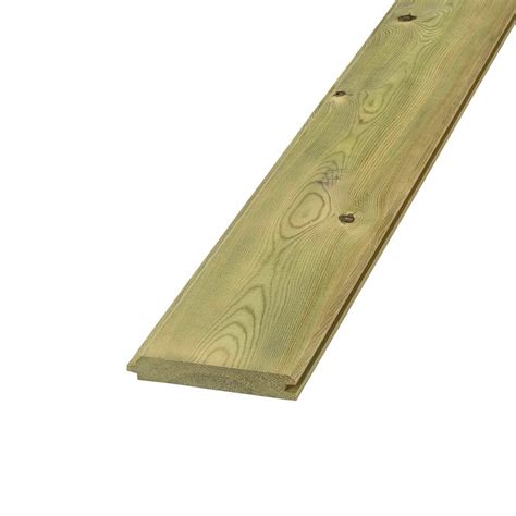 Tongue And Groove V Jointed Treated Timber Cladding 19 X 100mm Finished Size 15 X 95mm 5 4