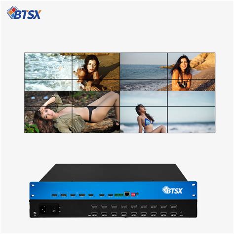 Pip 4k Video Processor Hdmi Video Multiviewer Switcher Mixer Video Wall