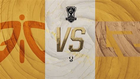 Worlds Fnc Vs Rng Main Event Day Youtube