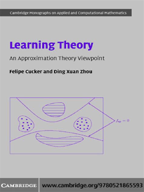 2007 cucker learning theory an approximation theory viewpoint