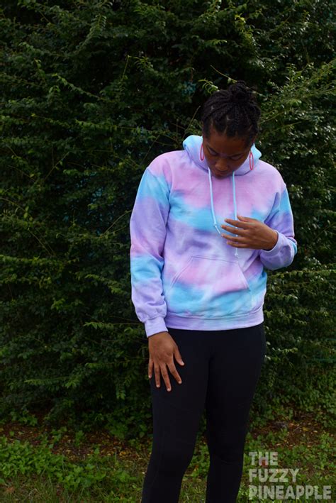 4xl Rts Striped Pastel Rainbow Hoodie In Pink Blue Purple Clearance