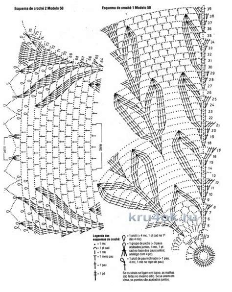 Вязаная юбка Работа Татьяны Ивановны вязание и схемы вязания Узоры для кружевных салфеток