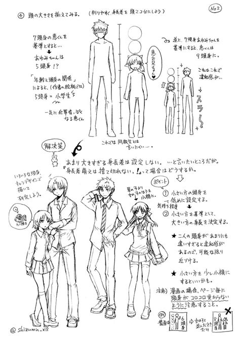 男女 不同年龄头身的描绘区分 学院 摸鱼网 Σ っ Д っ 让世界更萌 mooyuu