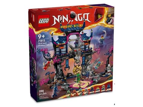 Lego ЛЕГО ЛЕГО Нинджаго Доджо на вълчата маска 71813 Цена