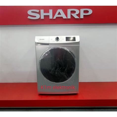 Jual Mesin Cuci Sharp Front Loading Kg ES FL W Shopee Indonesia