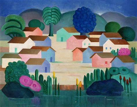 Landscape With Sixteen Houses 1967 Tarsila Do Amaral2024