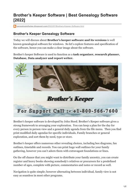 Ppt Brothers Keeper Software Best Genealogy Software 2022 Powerpoint