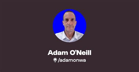 Adam O Neill Instagram Facebook Linktree