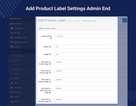 Opencart Marketplace Product Label Add Stickers Badges Images Webkul