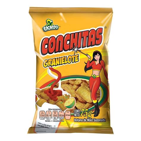 Botana De Maíz Encanto Conchitas Granielote 70 G Walmart