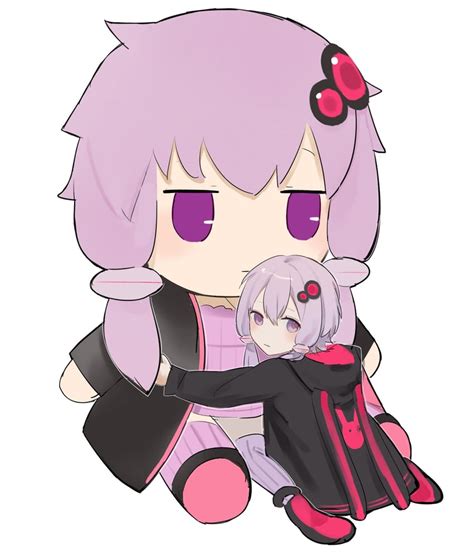 Yuzuki Yukari Vocaloid And 1 More Drawn By San Shikaku Danbooru