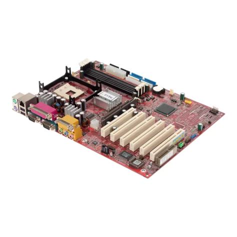 MOTHERBOARD ATX MSI Ms 6398e Ver 1 845E MAX2 Socket 478 DDR AGP PCI Cnr