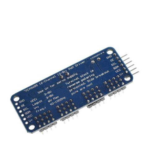 PCA Channel Bit PWM Servo Driver I C Interface PCA For Arduino Raspberry Pi