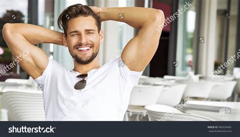 Portrait Handsome Smiling Man Stock Photo Shutterstock