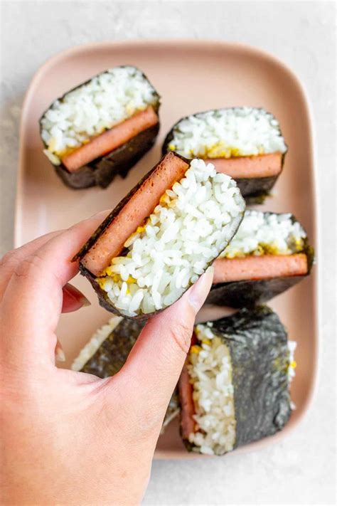 Spam Musubi Carmy Easy Healthy Ish Recipes