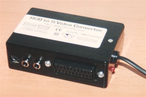 Welcome to the home of the RGB to S-Video Converter