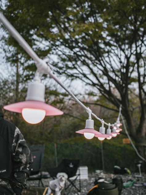 봄캠핑 준비물 프리모리 파티라이트 벚꽃 쉐이드 한정판 감성조명 네이버 블로그