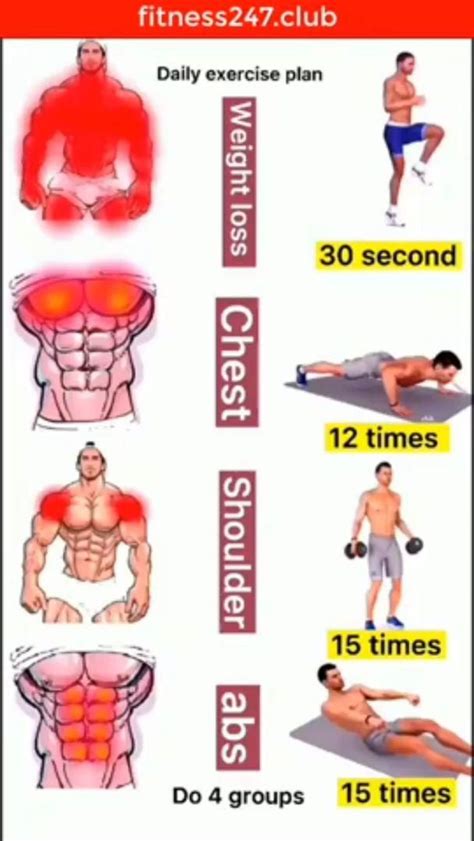 Best Exercises Chest Shoulder Abs Workout Artofit