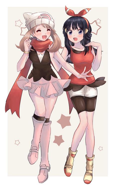 Dawn And May Pokemon And More Drawn By Nasakixoc Danbooru