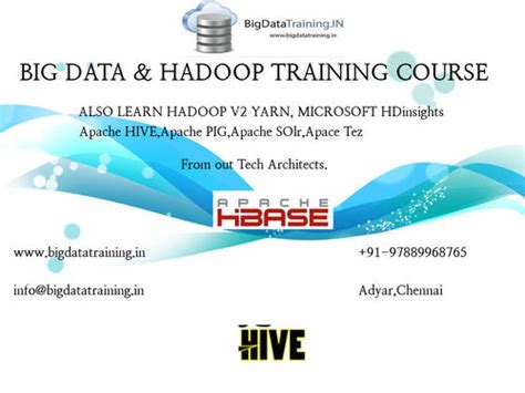 Apache Spark Training In Chennai Hadoop Professional Course In Kundrathur Chennai Click In