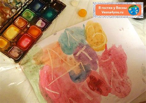 Рисуем буквы свечой и акварелью Буквы чтение Блог В гостях у Весны В гостях у Весны