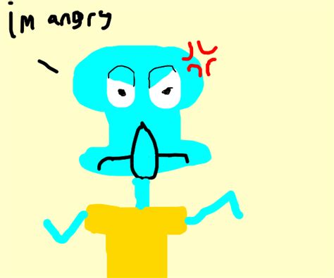 Squidward Drawception