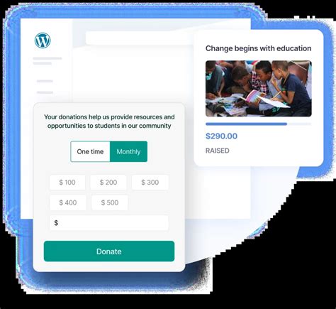 donation and fundraising forms for wordpress wp full pay