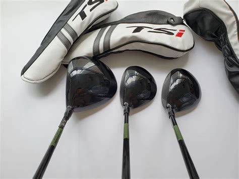 골프 클럽 세트 Tsi2 드라이버 Tsi2 페어웨이 우드 T200 T300 아이언 세트 R S Sr 플렉스 그라파이트 스틸 샤프트 헤드 커버 포함 11 개