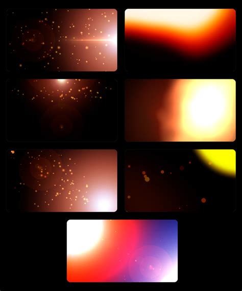 반짝 반짝 보석같은 순간 빛 파티클 장면전환 7종 Mewpot 영상 템플릿