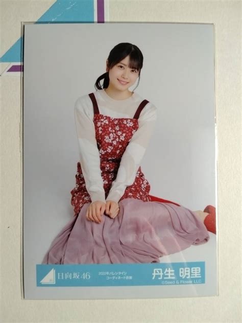 【目立った傷や汚れなし】【丹生明里】日向坂46 生写真 2022年バレンタインコーディネート衣装 すわり 日向坂 ひらがな 欅坂46の落札情報