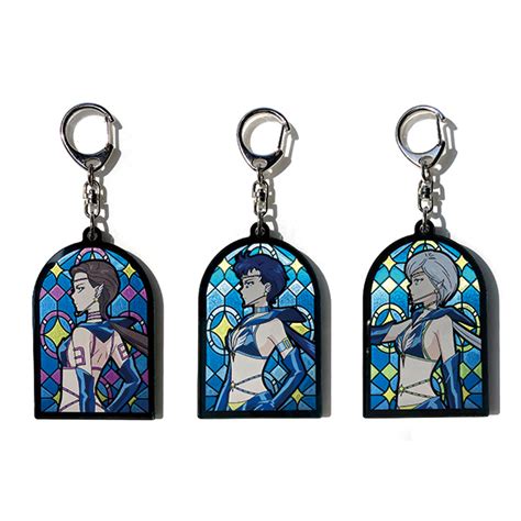 ストアオリジナル ステンドグラスキーホルダー セーラースターライツ 全商品｜sailor Moon Store Online
