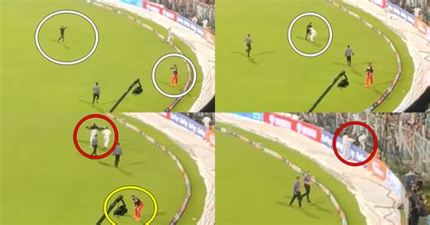 Lsg Vs Rcb Watch Fan Breaches Security To Meet Virat Kohli At Eden