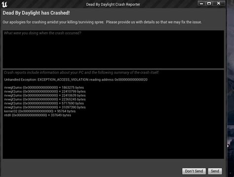 Why Do I Get This Crash Every Return In The Lobby — Bhvr