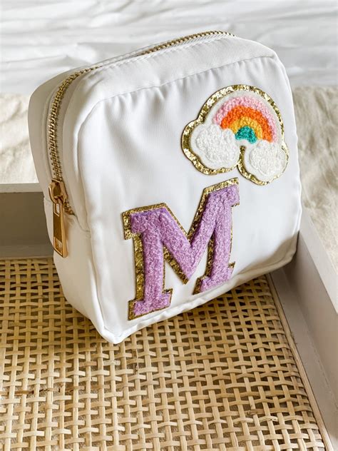 Rainbow Chenille Iron On Patch Etsy